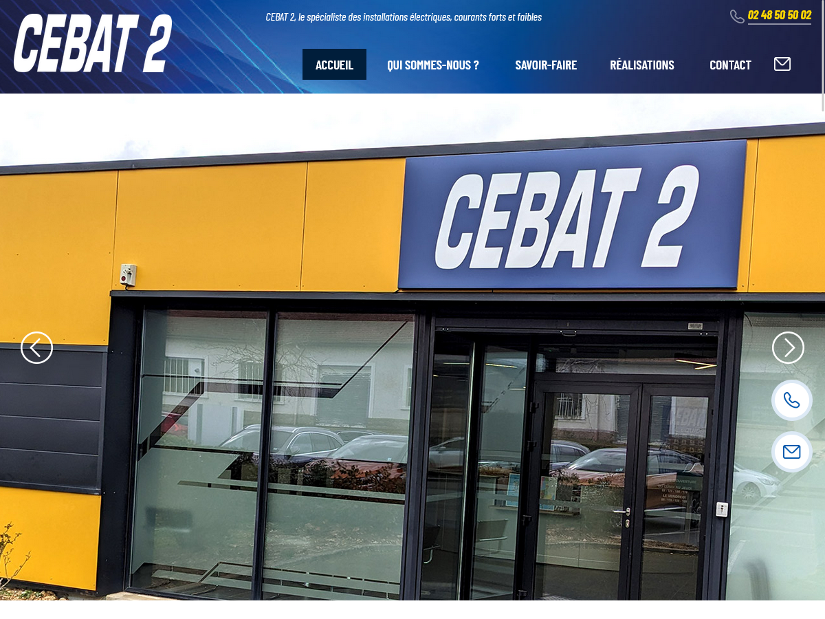 CEBAT 2 - Installations électriques, courants forts et faibles